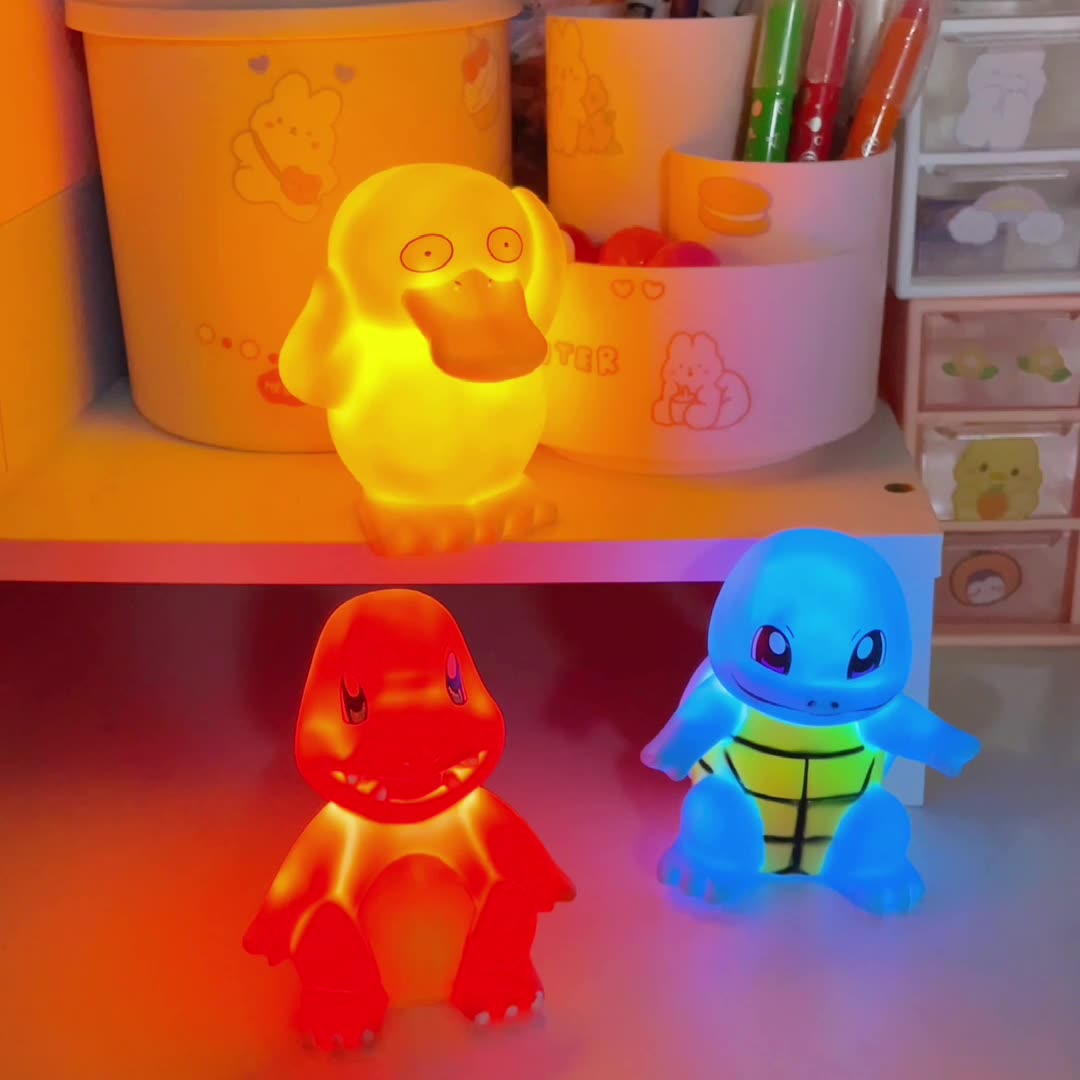 Lamparas de noche Pokemon PVC - Tienda Rirumé