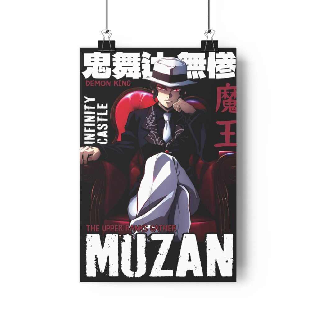 Poster Kimetsu no Yaiba – Muzan – Rirume